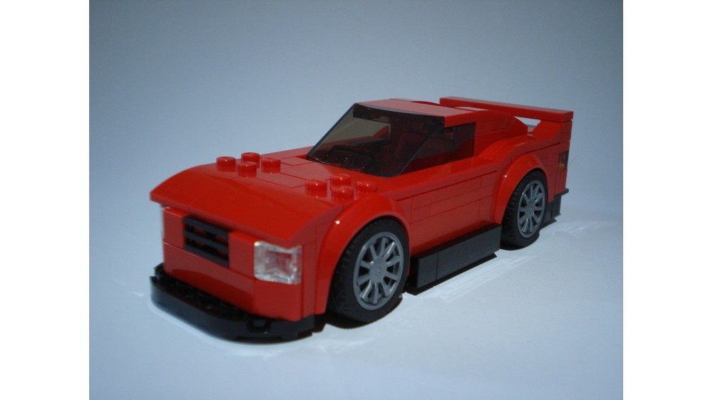 LEGO MOC Red sports car by Leo1 | Rebrickable - Build with LEGO