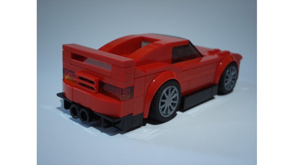 LEGO MOC Red sports car by Leo1 | Rebrickable - Build with LEGO