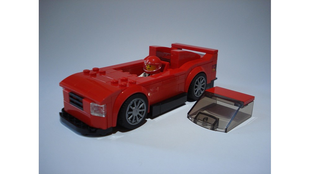 LEGO MOC Red sports car by Leo1 | Rebrickable - Build with LEGO