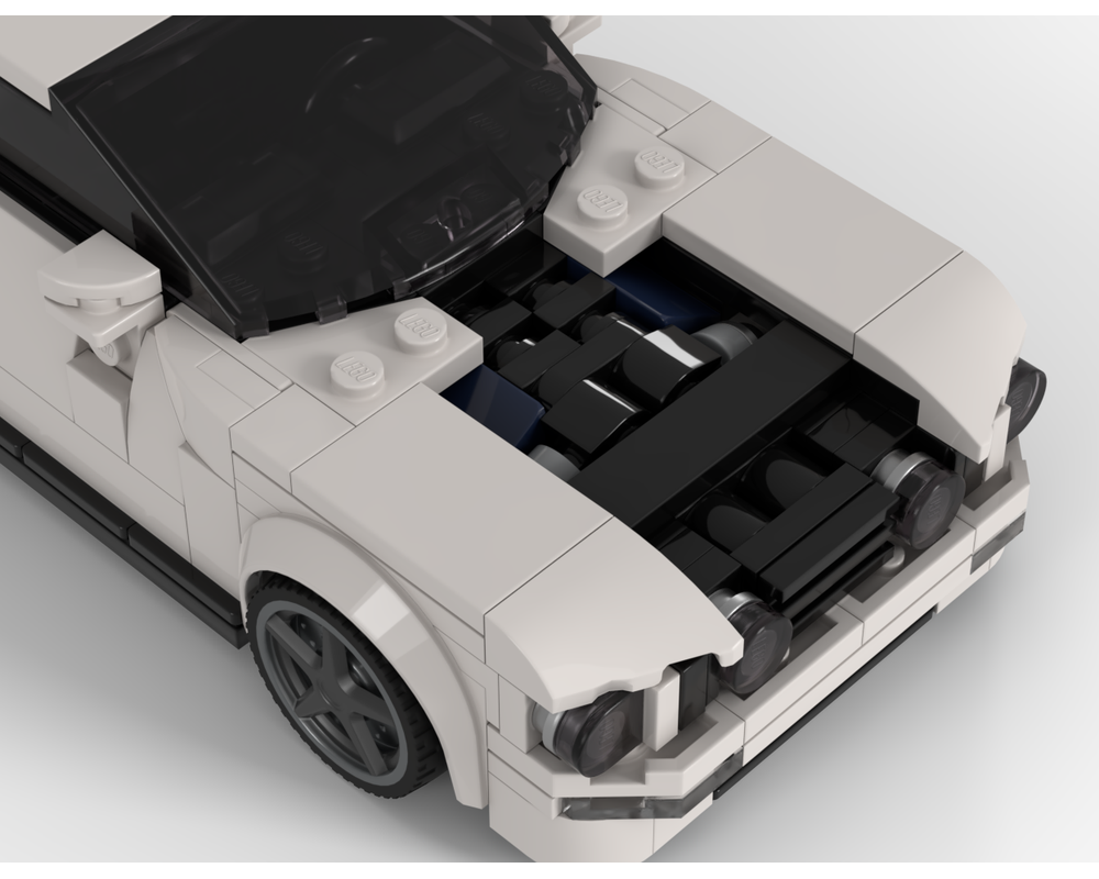 LEGO MOC-242085 Mustang GT 2005 8wide by Linse | Rebrickable - Build ...