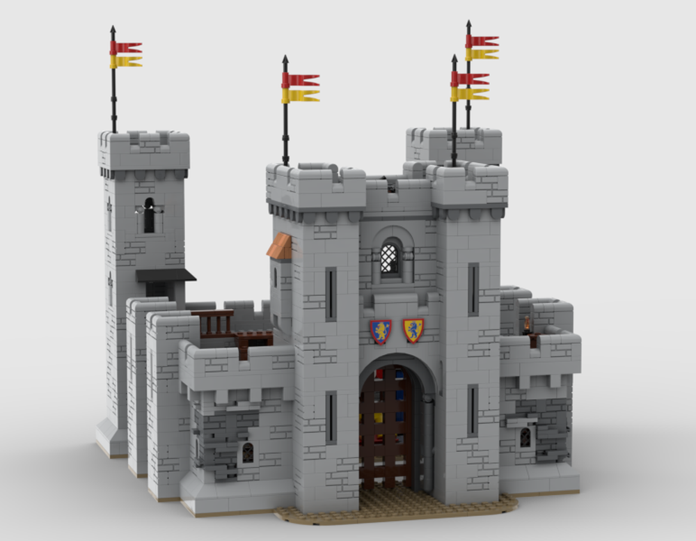 LEGO MOC Kings Castle by PantelisManthos | Rebrickable - Build with LEGO