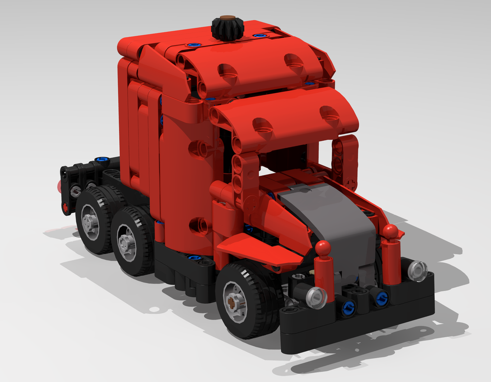 LEGO MOC-242092 American Semi Truck by Michaels Lego Studio ...