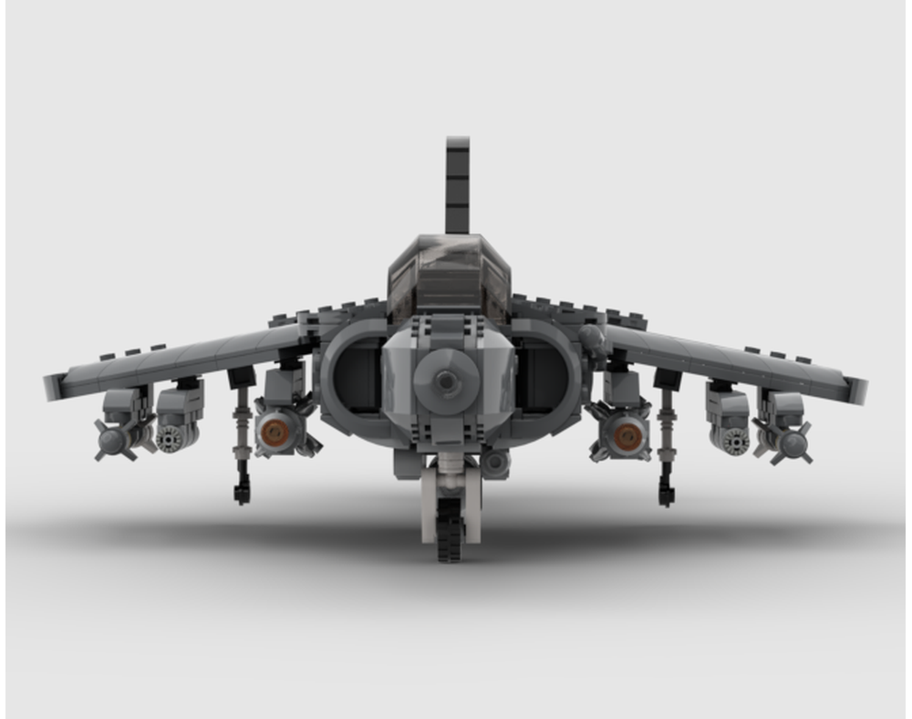 LEGO MOC AV-8B Night Attack Harrier II by LucaLoveUtah | Rebrickable ...
