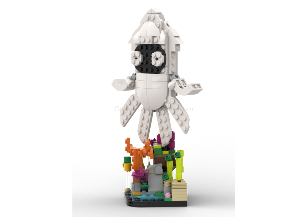 LEGO MOC 31165 Super Mario – Blooper by zengogobrick | Rebrickable ...