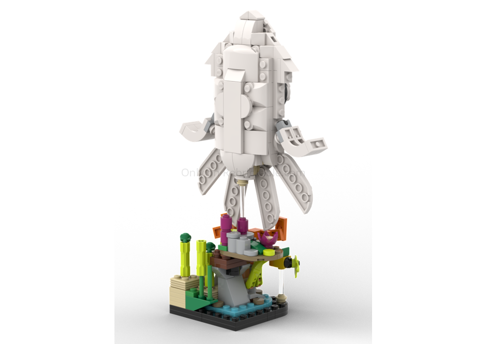 LEGO MOC 31165 Super Mario – Blooper by zengogobrick | Rebrickable ...