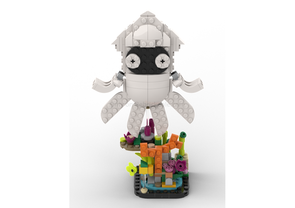 LEGO MOC 31165 Super Mario – Blooper by zengogobrick | Rebrickable ...