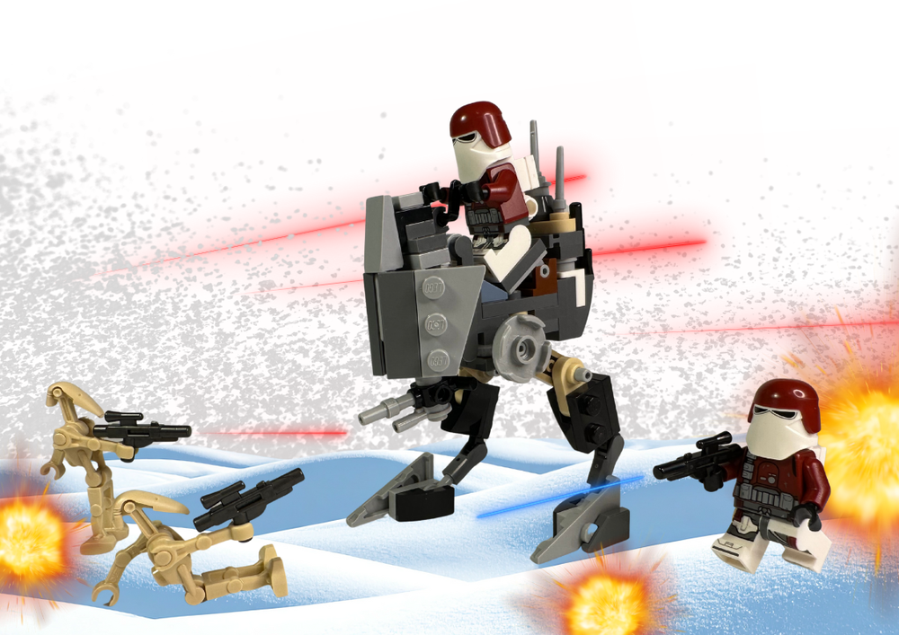 LEGO MOC-242118 AT-RT - Republic Juggernaut 75413 alternate side build ...