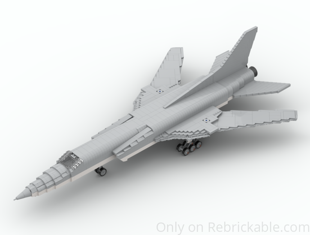 LEGO MOC-242126 Tu-22M3 "Backfire" by JojoTheBuilder | Rebrickable ...