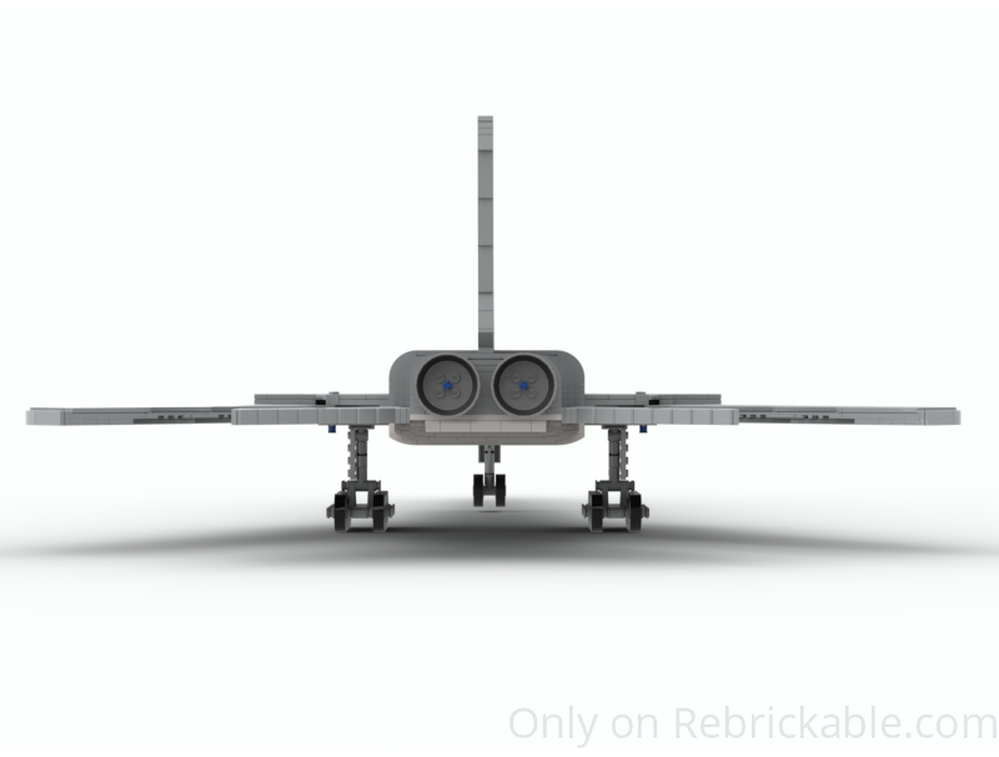 LEGO MOC-242126 Tu-22M3 "Backfire" by JojoTheBuilder | Rebrickable ...