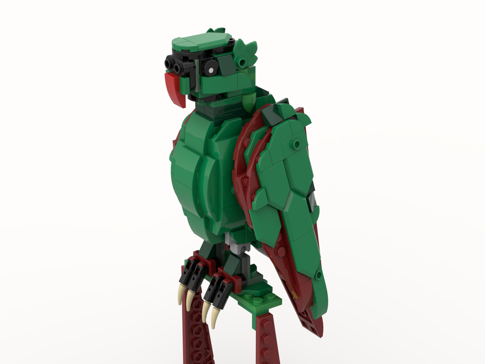 LEGO MOC-242128 31161 - Parrot by KlintIsztvud | Rebrickable - Build ...