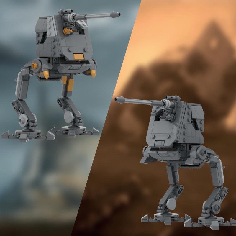 LEGO MOC-242130 AT-DT (Night Trooper/Mimban variants) by hijodelutuao ...