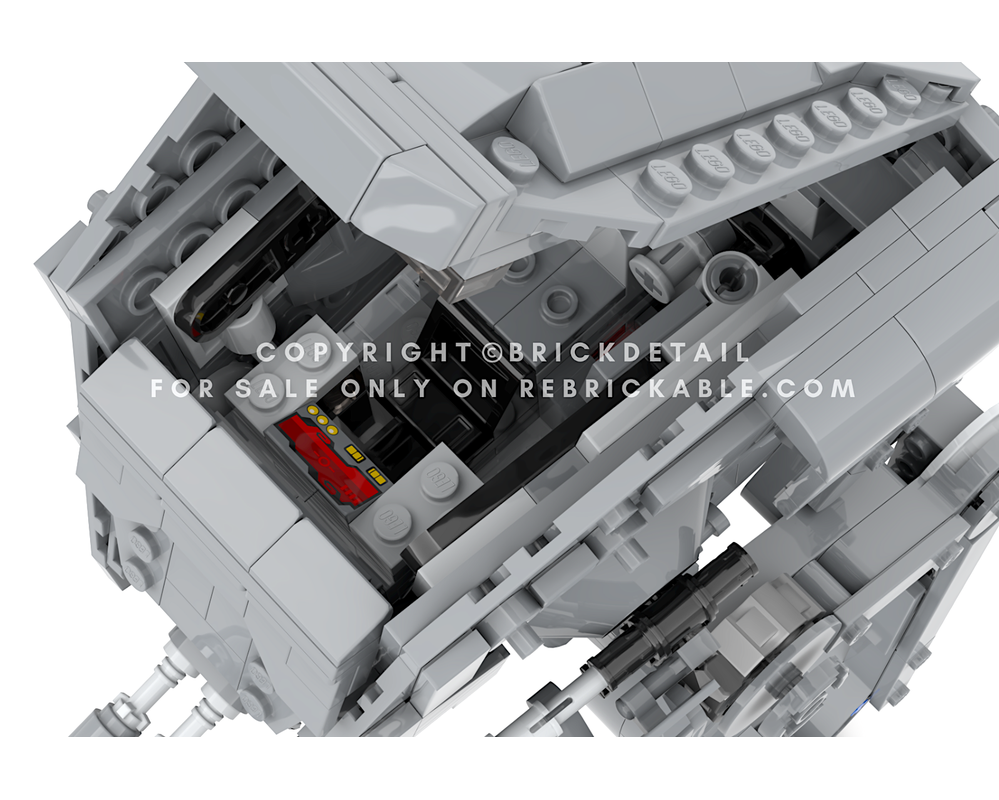 LEGO MOC First Order AT-ST Walker (All Terrain Scout Transport) by ...