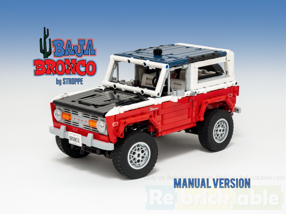 LEGO MOC-242141 1975 BAJA BRONCO by Stroppe by RM8 LEGO Garage ...