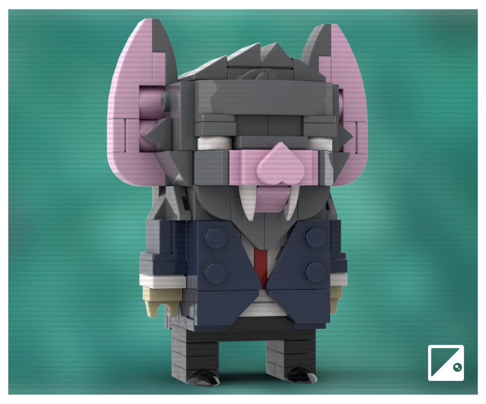 LEGO MOC-242151 Dispatch LEGO Brickheadz MOC ~ Sonar (The Phoenix Squad ...