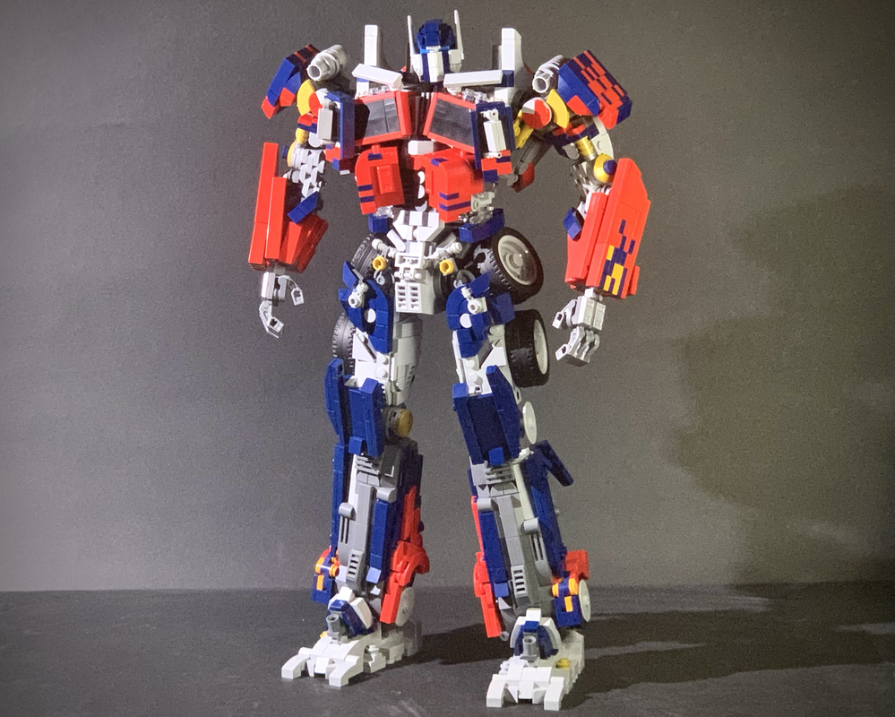 LEGO MOC-242156 Optimus Prime - Transformers 2007 by Blaze.Mocs ...
