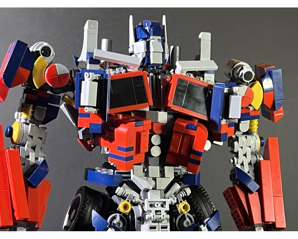 LEGO MOC-242156 Optimus Prime - Transformers 2007 by Blaze.Mocs ...