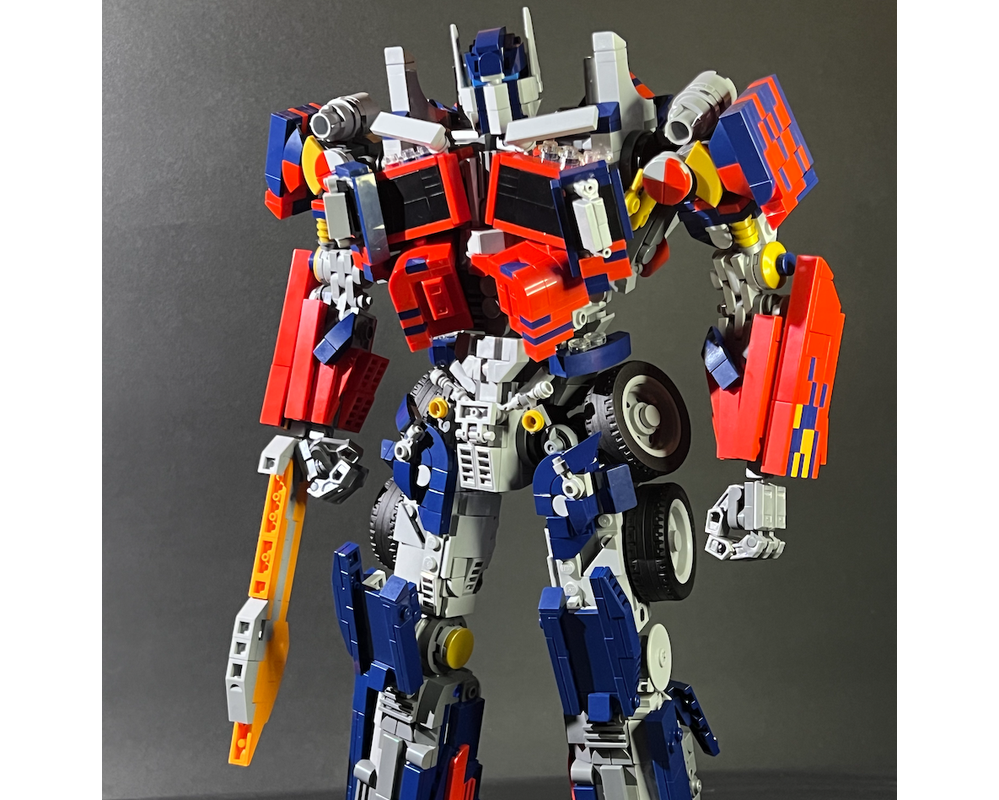 LEGO MOC-242156 Optimus Prime - Transformers 2007 by Blaze.Mocs ...