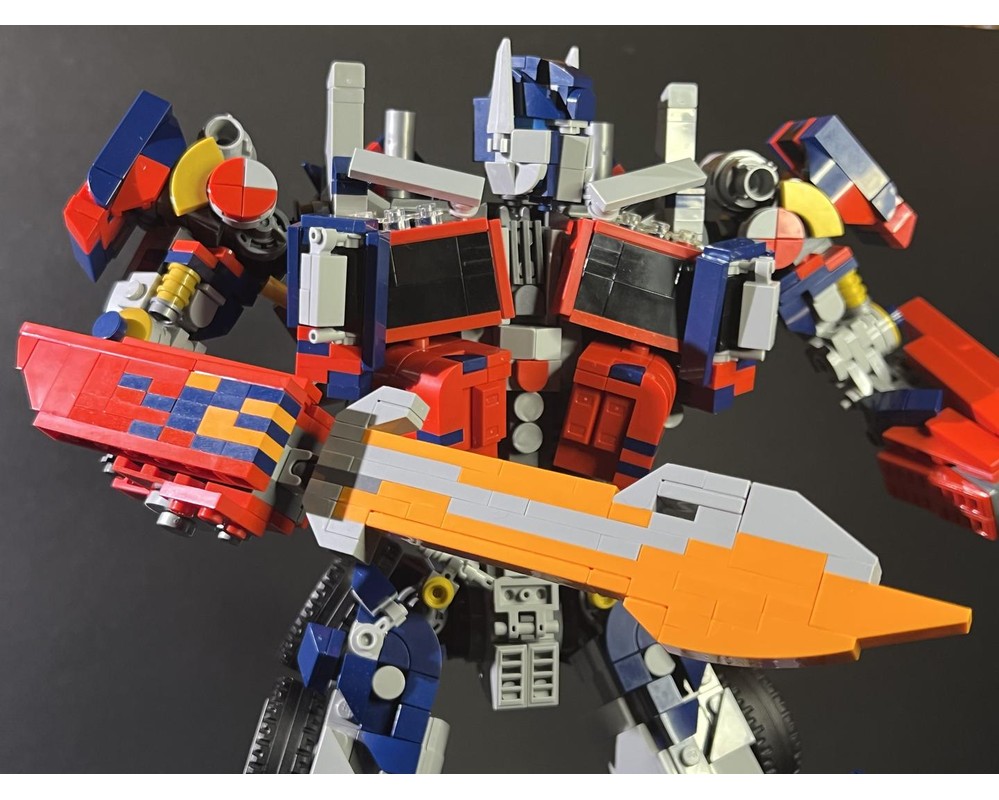 LEGO MOC-242156 Optimus Prime - Transformers 2007 by Blaze.Mocs ...