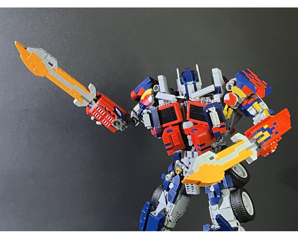 LEGO MOC-242156 Optimus Prime - Transformers 2007 by Blaze.Mocs ...