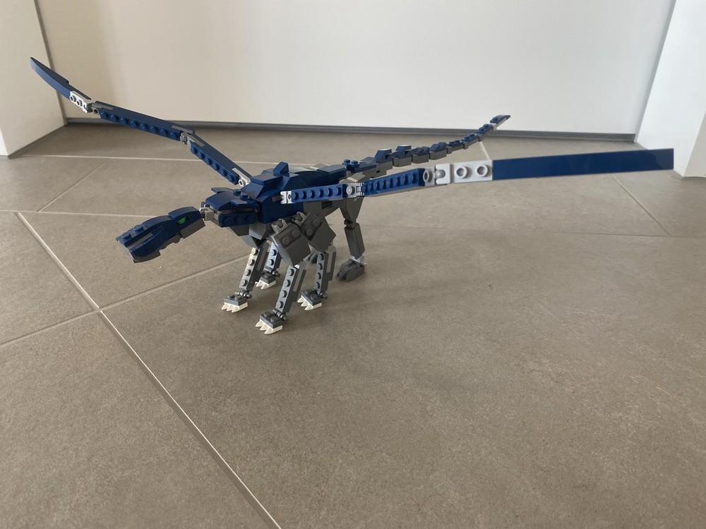 LEGO MOC Great Winged Basilisk (Pterodrakon grandis) by SuperHeroBrick ...