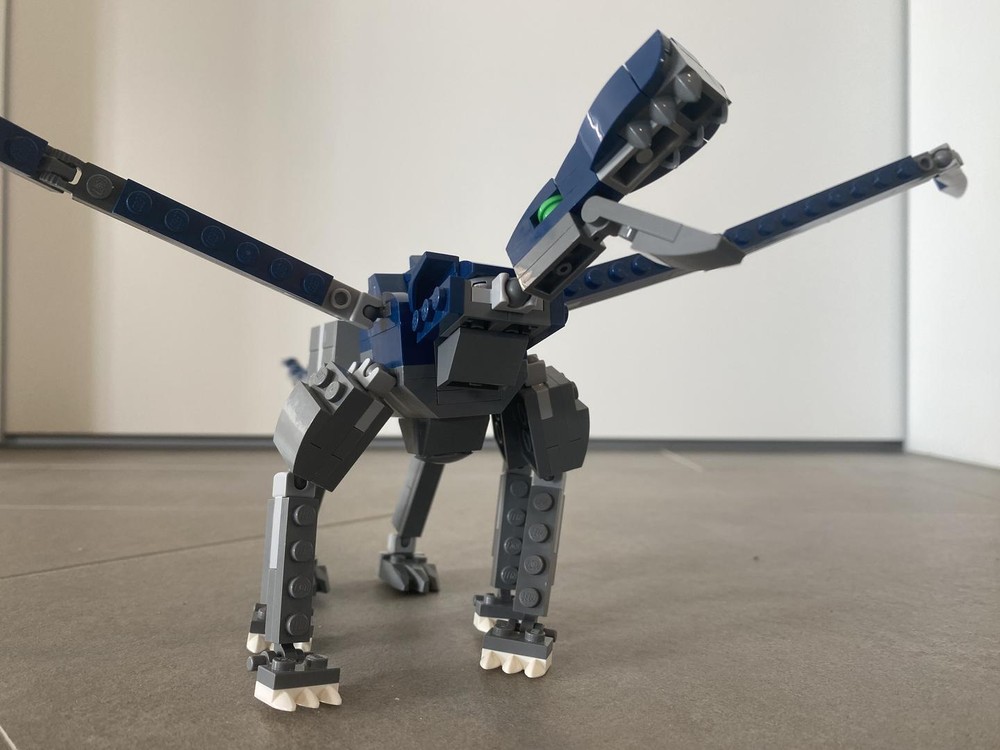 LEGO MOC Great Winged Basilisk (Pterodrakon grandis) by SuperHeroBrick ...