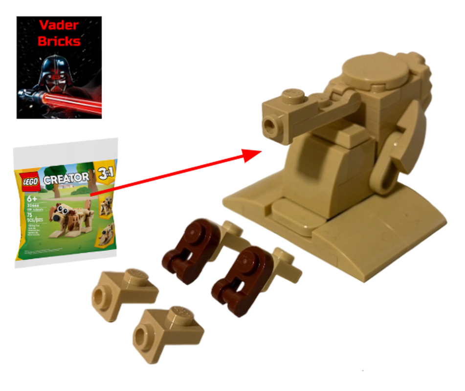LEGO MOC Micro AAT and Droids (30666 Alt) by Vader Bricks | Rebrickable ...