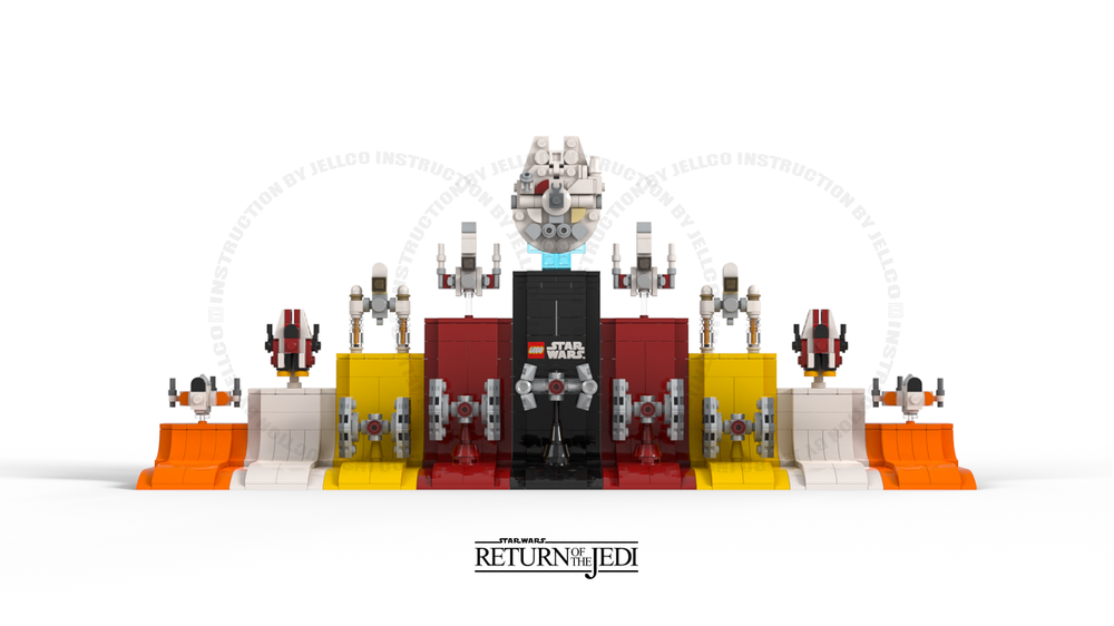 LEGO MOC-242179 Nano Size Starfighters Artistic Version for Display by ...
