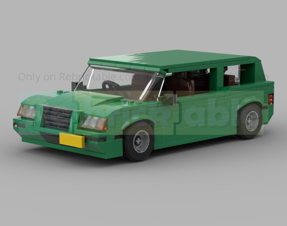 LEGO MOC estate car by Brickies | Rebrickable - Build with LEGO