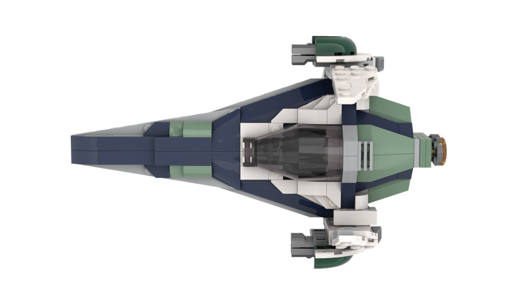LEGO MOC-242186 Jango's V-Wing - 75433 alternative by zsoltom ...