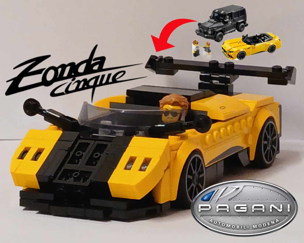 LEGO MOC-242192 [FREE] 76924 Pagani Zonda Cinque by The Brickerman ...