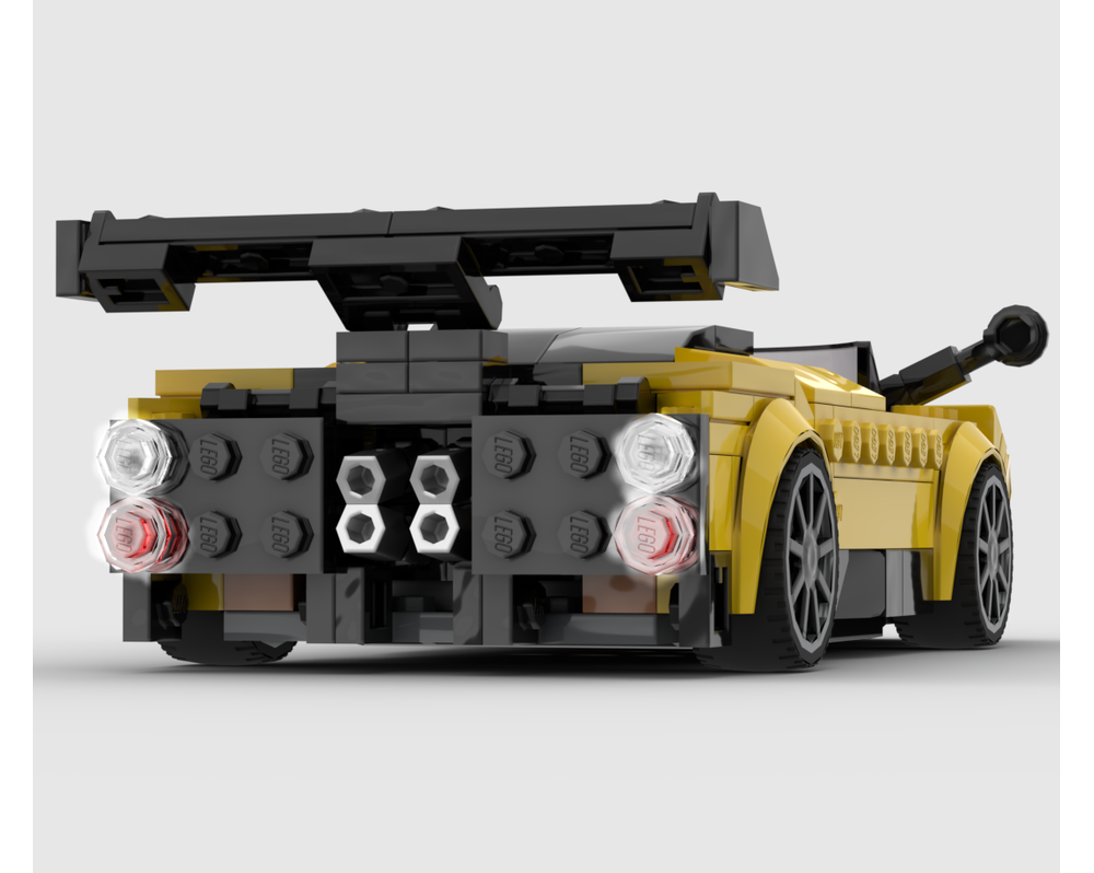 LEGO MOC 76924 Pagani Zonda Cinque by The Brickerman | Rebrickable ...