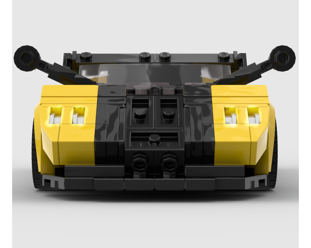 LEGO MOC 76924 Pagani Zonda Cinque by The Brickerman | Rebrickable ...