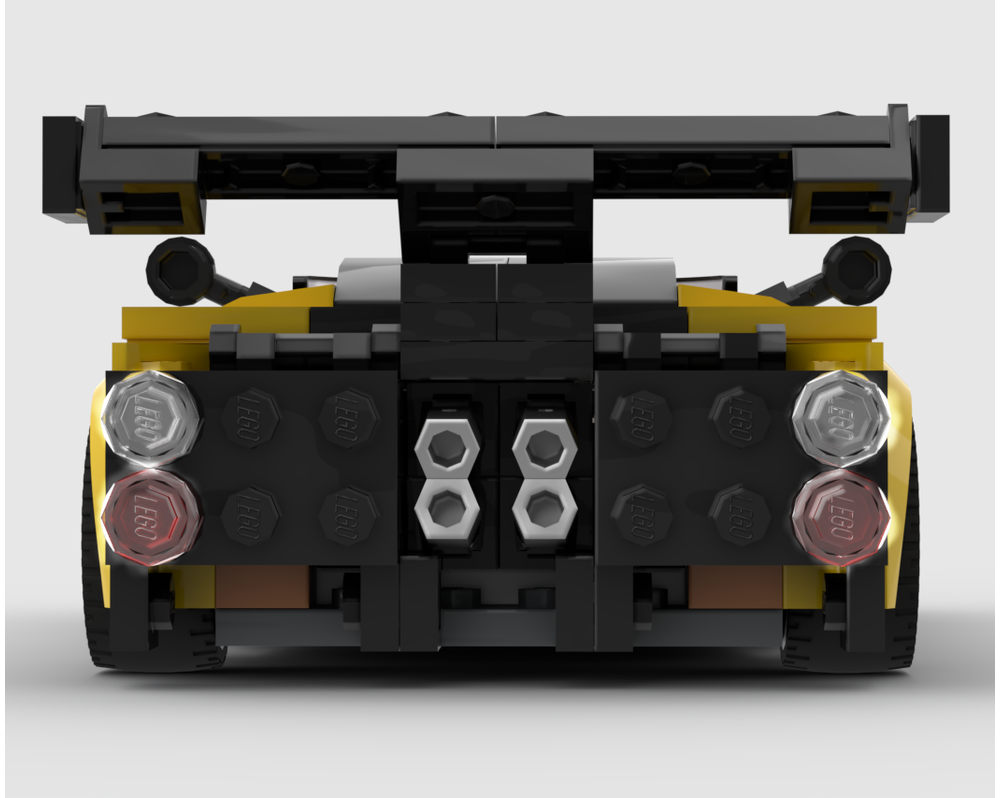 LEGO MOC 76924 Pagani Zonda Cinque by The Brickerman | Rebrickable ...