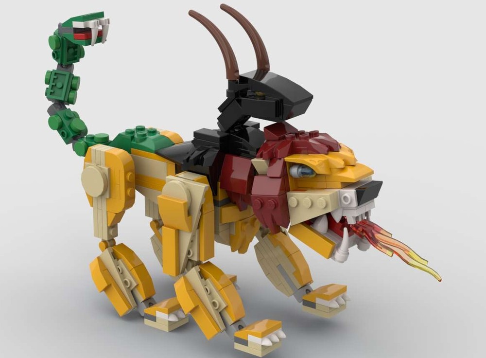 LEGO MOC lego chimera by Captaincarnage | Rebrickable - Build with LEGO