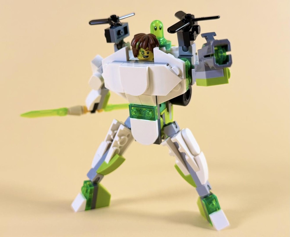 LEGO MOC-242229 Mateo's Goo Suit by M1NDxBEND3R | Rebrickable - Build ...