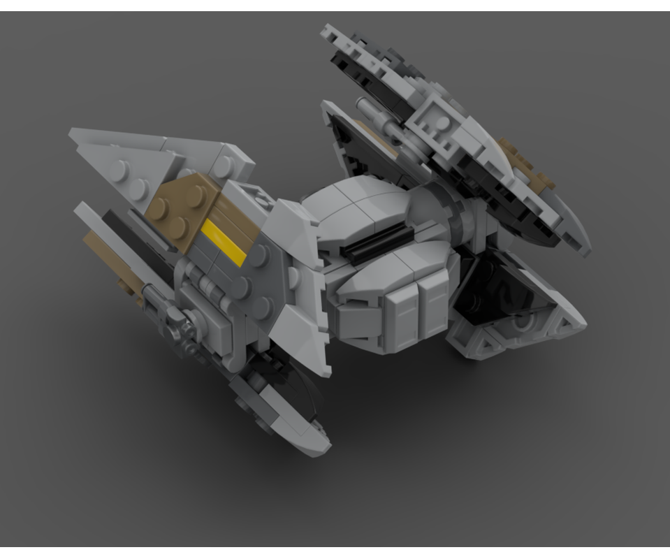 LEGO MOC-242258 TIE Avenger Advent 2025 (DAY 9) Brick Horizon by Brick ...
