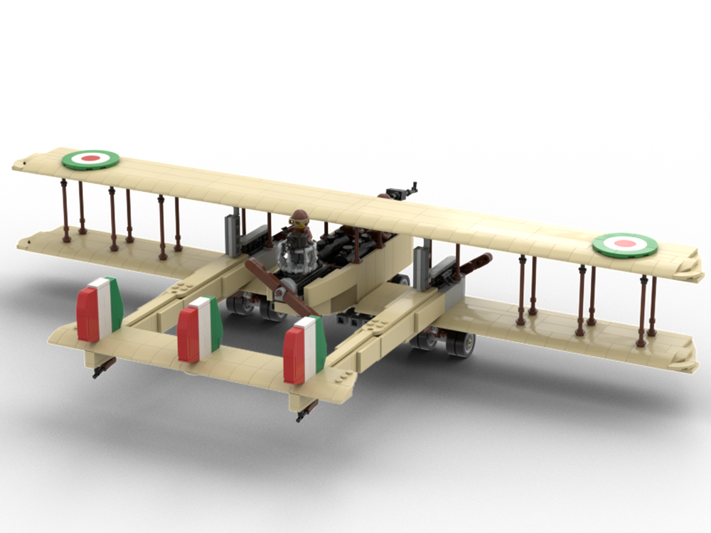 LEGO MOC-242272 Caproni Ca.3 by TheStarshipGarage | Rebrickable - Build ...