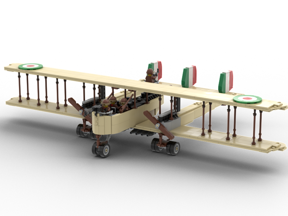 LEGO MOC-242272 Caproni Ca.3 by TheStarshipGarage | Rebrickable - Build ...