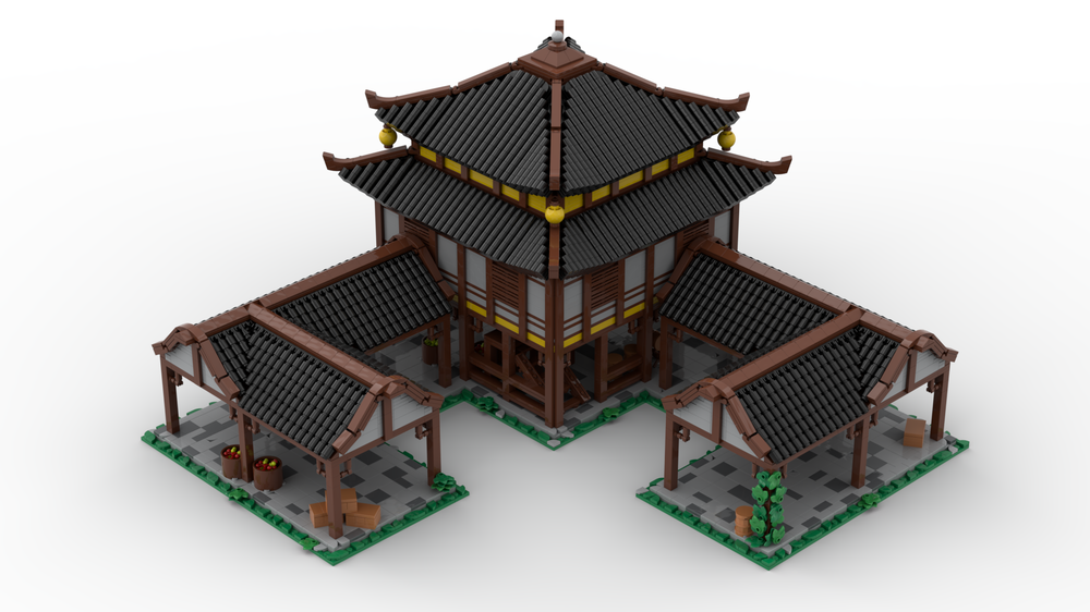 LEGO MOC-242286 Age of Empires - Town Center (East Asian) by magurean ...