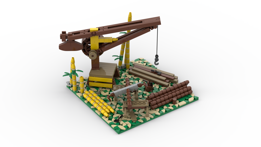 LEGO MOC-242288 Age of Empires - Lumber Camp (East Asian) by magurean ...