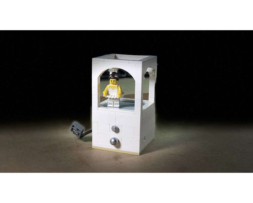 LEGO MOC Dancing Ballerina (with magnet spheres) by kraai | Rebrickable ...