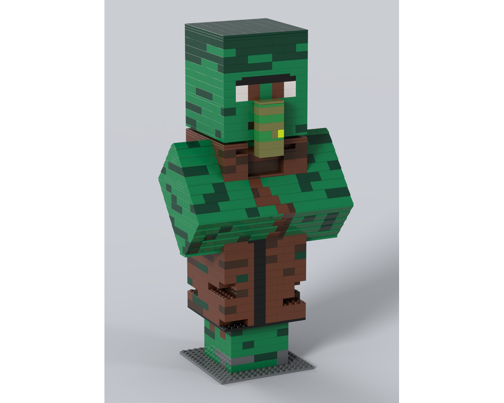 LEGO MOC Zombie Villager by Dor0thy6 | Rebrickable - Build with LEGO