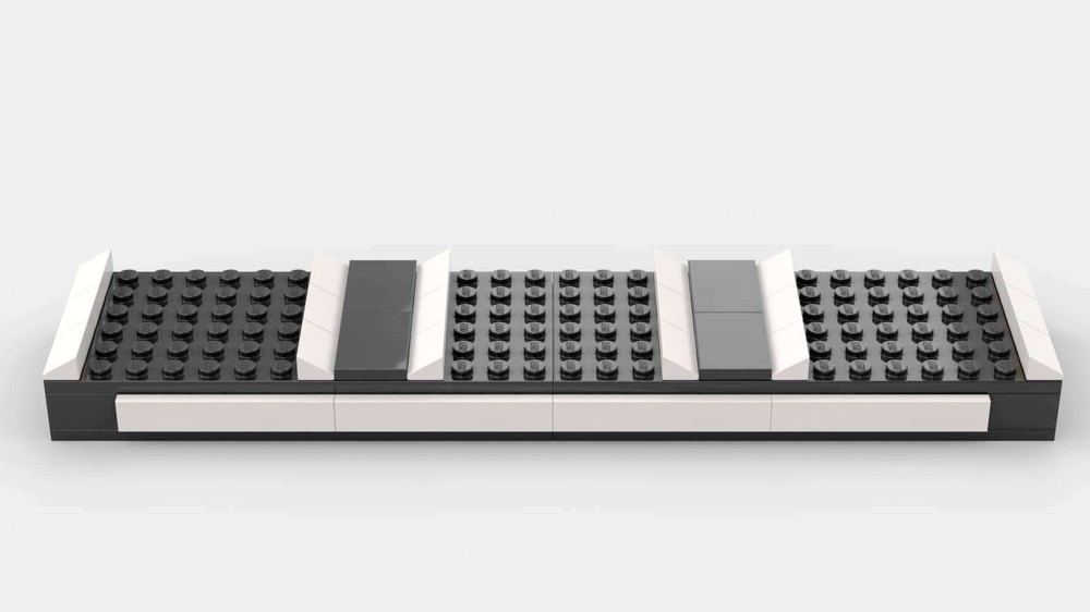 LEGO MOC Display base for 3 Brickheadz by Kurt Lammi | Rebrickable ...