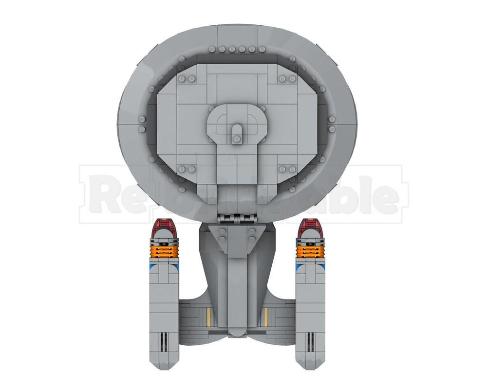 LEGO MOC Midi Scale Star Trek: U.S.S. Enterprise NCC-1701-D with ...