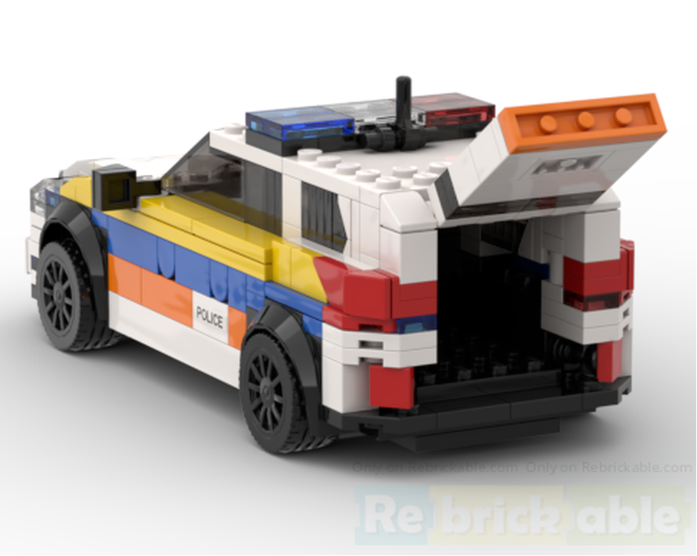 LEGO MOC Subaru Outback Police variant by Smellybricks | Rebrickable ...