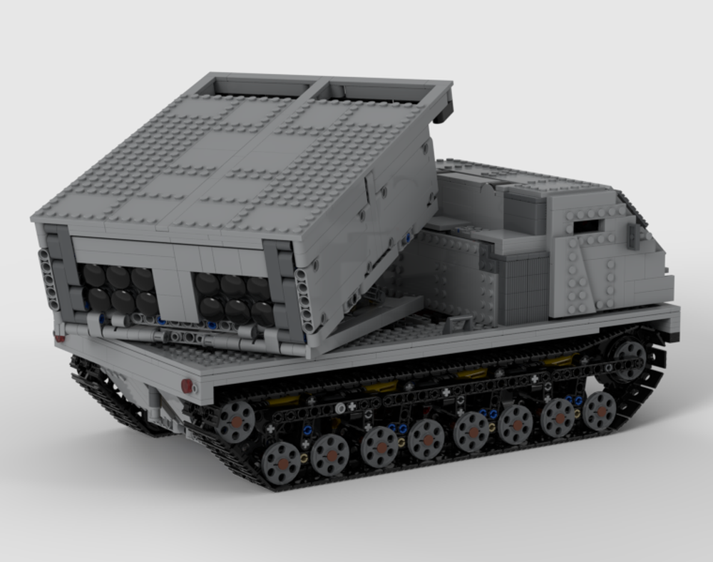 LEGO MOC RC Tank (M270 MLRS) by mechahn | Rebrickable - Build with LEGO