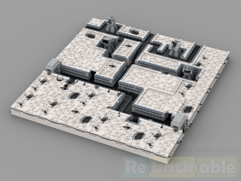 LEGO MOC-242372 Modular Trench System by Fabian2 | Rebrickable - Build ...