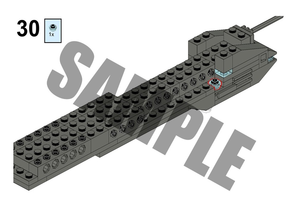 LEGO MOC-242373 BC-304 Daedalus - Stargate SG-1 by DeansBrickDesigns ...