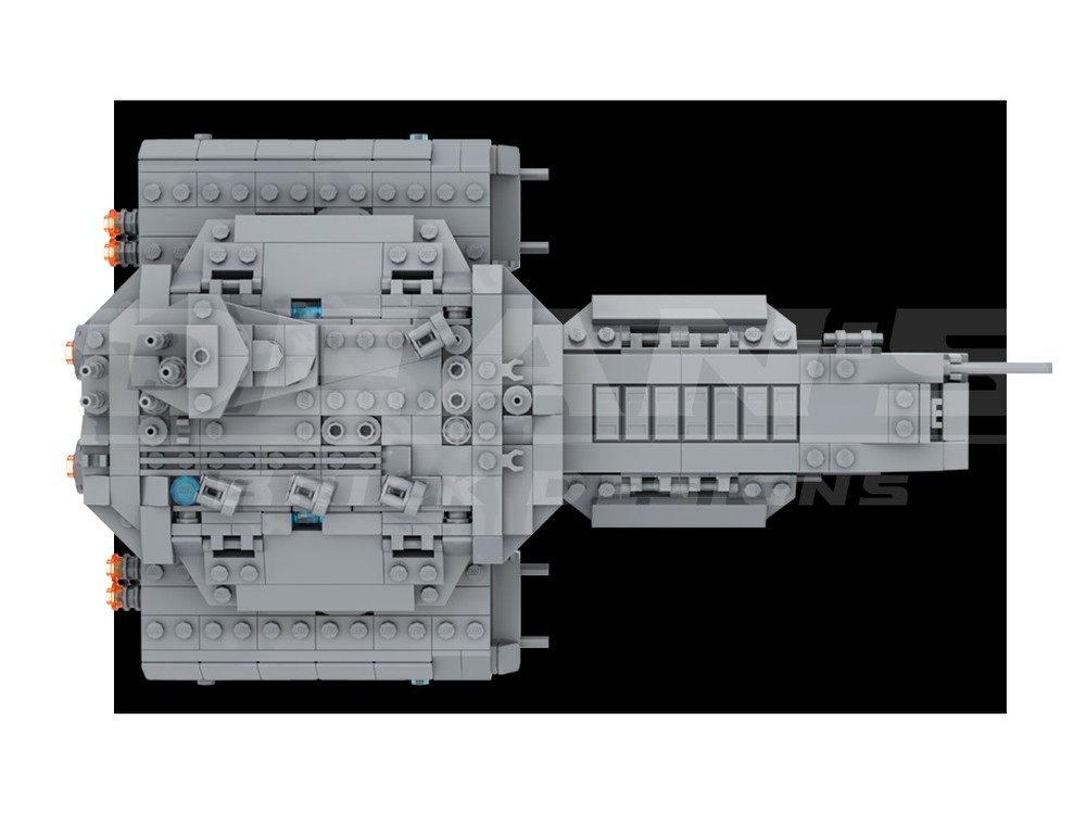 LEGO MOC-242373 BC-304 Daedalus - Stargate SG-1 by DeansBrickDesigns ...