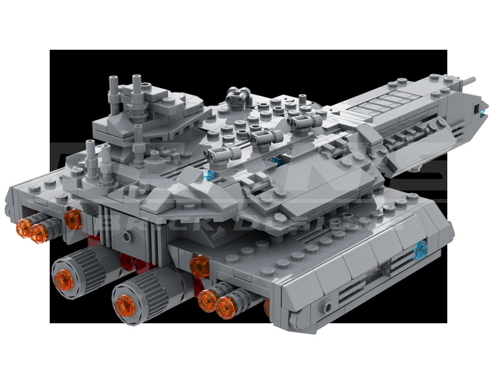 LEGO MOC-242373 BC-304 Daedalus - Stargate SG-1 by DeansBrickDesigns ...